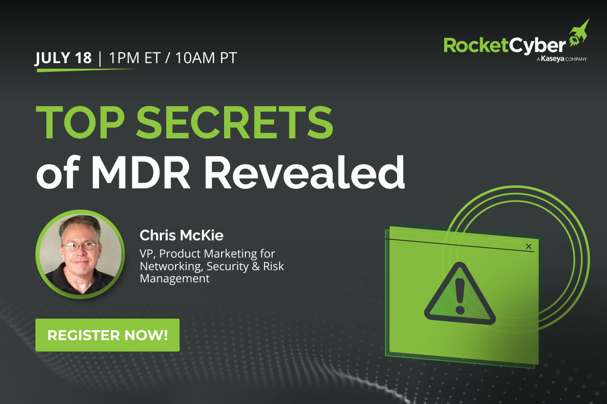 Top Secrets of MDR Revealed - RocketCyber